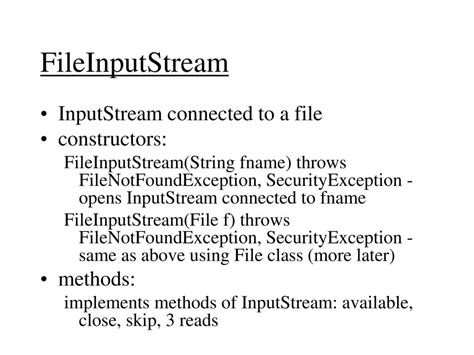 Chapter 10 Io Streams Input Streams Output Streams Ppt Video Online