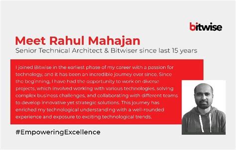 Bitwise India On Linkedin Technology Innovation Bitwisers Collaboration