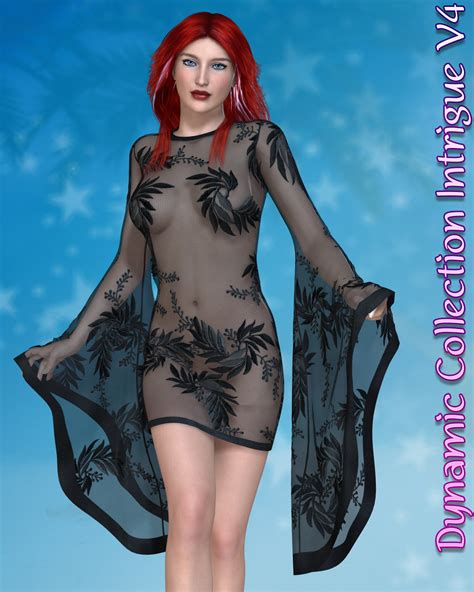 Dynamic Collection Intrigue V4 3d Figure Assets Kaleya