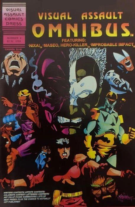 Visual Assault Omnibus 2 Visual Assault Comics Press Comic Book
