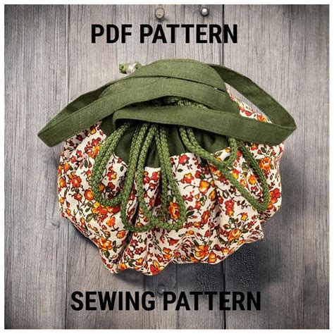 Makeup Bag Pdf Sewing Pattern Makeup Pattern Tutorial Beginner
