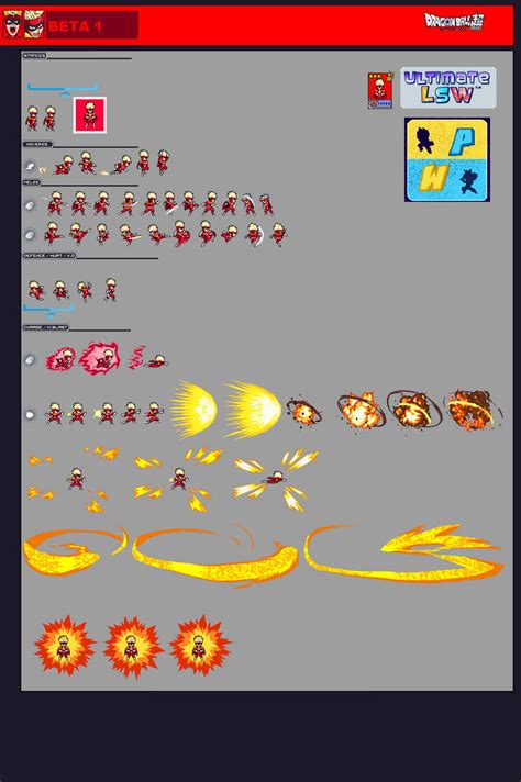 Beta 1 Sprites Dbs Manga By Nerix Morningstar950 By