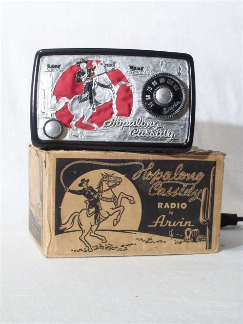 Hopalong Cassidy Radio Arvin 441t Sold Flatwater Toys