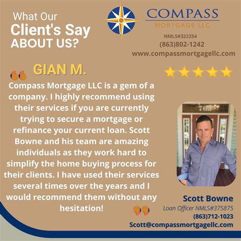 Compass Mortgage Llc On Linkedin Thank Fivestarreview Lkldhaven Love