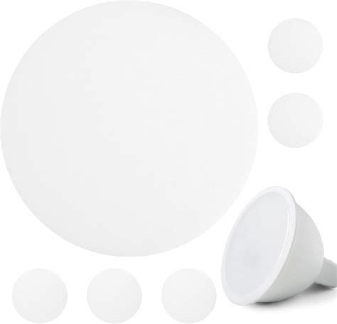 Ceiling Light Diffuser Covers 6 Pcs 5 Inch Anti Glare Led Downlight Diffuser Plastic Spotlight