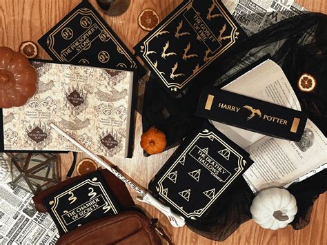 Harry Potter Series By Jk Rowlings Rebind Etsy
