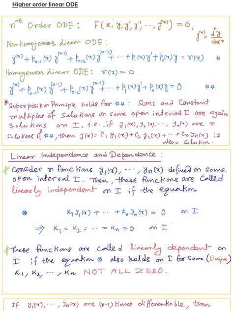 Higher Order Ode Pdf