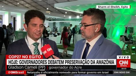 CNN Brasil On Twitter Durante A COP27 No Egito O Governador Do Acre