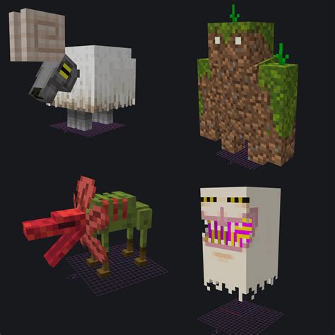 Mc Mob Models By Drunkleg On Newgrounds