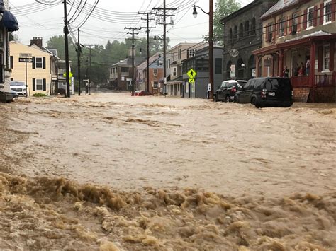 Massive Floods Strike Ellicott City State Of Emergency Declared Wtop