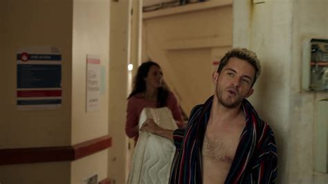 Auscaps Jonathan Bailey And Damien Molony Shirtless In Crashing 1 02