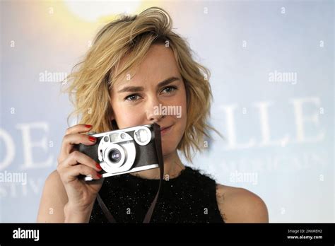 Actress Jena Malone Looks On After She Took A Photo With Her Own Camera