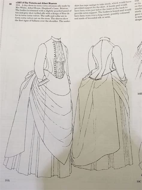 Patterns Of Fashion 1887 9 Day Dress From The Vanda Museum Gbacg The Greater Bay Area