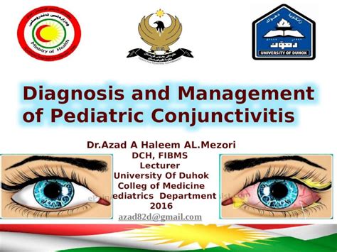 Pptx Diagnosis And Management Of Pediatric Conjunctivitis Dokumentips