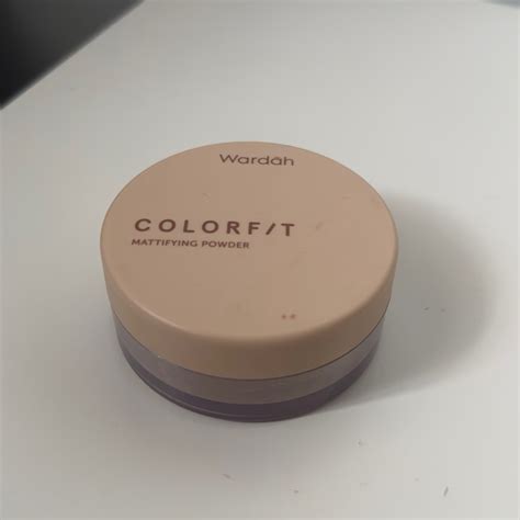 Wardah Colorfit Mattifying Powder Beauty And Personal Care Face Makeup