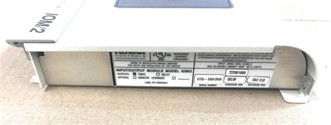Novar Controls Iom 2 Input Output Module Triac Iom 2 V3 08 737001000 N
