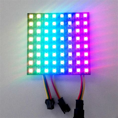 neomatrix 8x8 64 rgb led pixel matrix electronics led led pixel