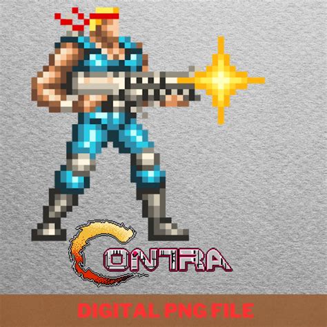 Contra Code Red Png Contra Png Video Games Digital Png Fil Inspire