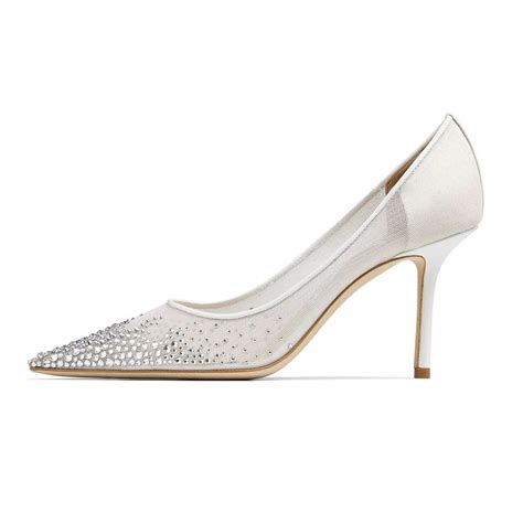High Quality Bling Bling Diamond Pointed Toe Wedding Shoe Dress Party