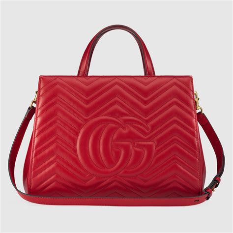 Gg Marmont Matelassé Top Handle Bag Gucci Monogramming 443505dtd1t6433