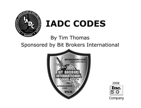 Iadc Tricone Bits Pdf
