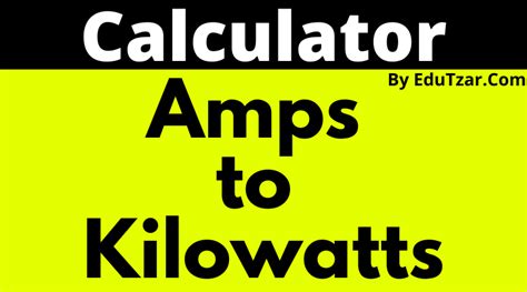 3 Phase Amps To Kw Conversion Examples Wiring Draw