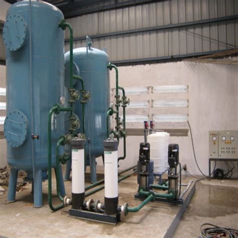 Semi Automatic 2000 Lph Industrial Water Softener Systems For Domestic