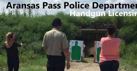 Aransas Pass Pd Sponsors Handgun Licensing Class