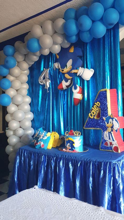 Decoración Temática Sonic