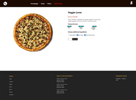 Github Amrindraoukpizza App Created With Stackblitz ⚡️