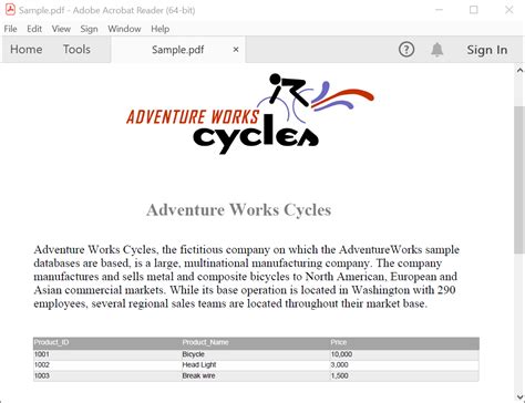 Open And Save PDF Document In WinUI Syncfusion