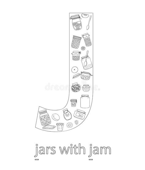 Alphabet J Jam Stock Illustrations 92 Alphabet J Jam Stock