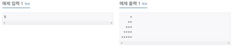 [백준] 알고리즘 2439 별 찍기 2 python