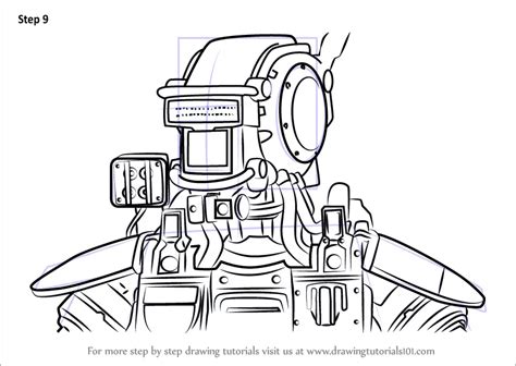 How To Draw Chappie From CHAPPiE CHAPPiE Step By Step DrawingTutorials Com