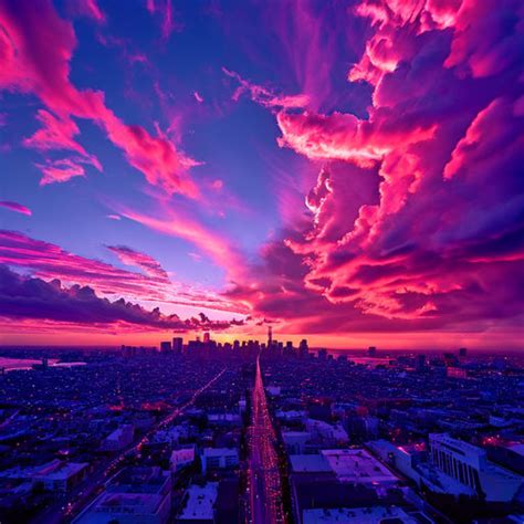 Hyperpop Aesthetic With A Sky Awash In Shades Of Pink By Shadow Scr