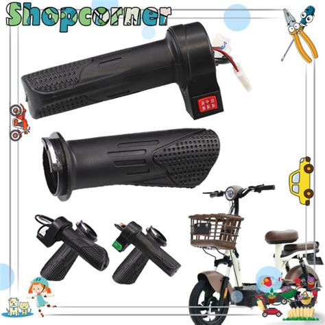 Handle Sepeda Listrik Universal Setang Kabel Gas Ebike Throttle Gas