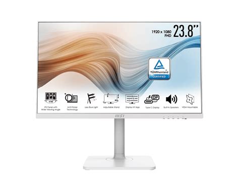 Specification Modern MD241PW | MSI ประเทศไทย