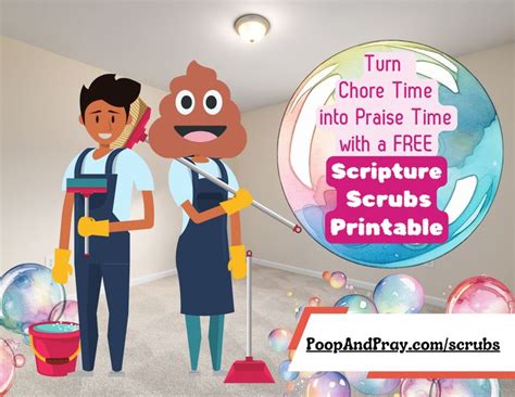 Free Scripture Scrubs Printable