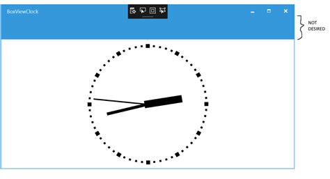 C How To Remove Huge Title Bar From Xamarinforms Wpf Application