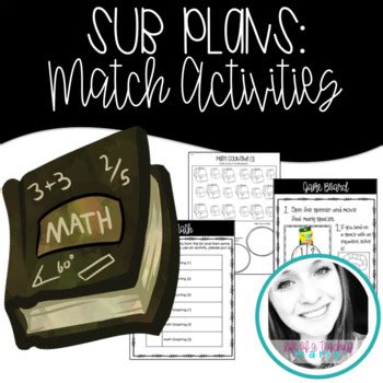 Math Sub Plans By Life Of A Teaching Mama Keyla Kuehler Tpt