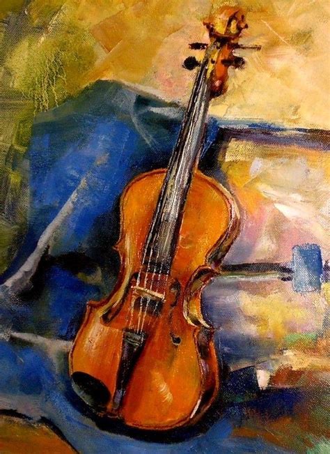 Pin By 💖 Cheryl 💖 On Muѕic To My Ears • Violin Art Painting Violin