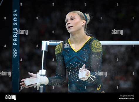 Ruby Pass AUS Uneven Bars Artistic Gymnastics Women S All Around Final During The Olympic