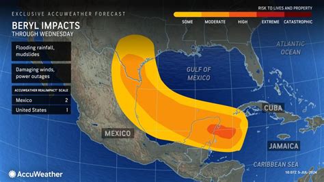 Dangerous Hurricane Beryl Makes Landfall In Mexico With Texas Up Next