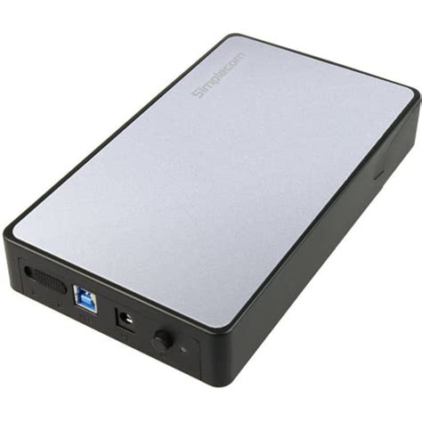 Simplecom Se325 35 Sata Hard Drive Enclosure Silver