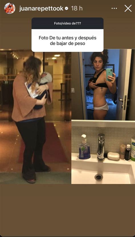 Juana Repetto Mostró La Transformación Física Tras Iniciar Una Vida