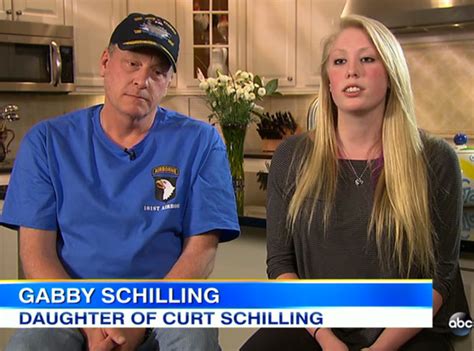 Curt Schilling Speaks Out Over Daughters Evil Cyberbullies E News