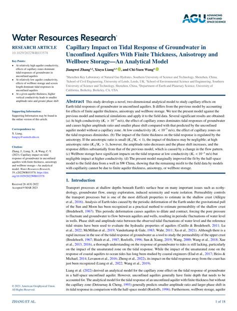 Capillary Impact On Tidal Response Of Groundwater In Unconfined Aquifers With Finite Thickness