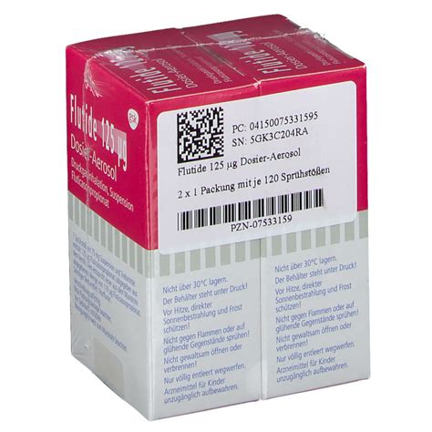 Flutide® 125 µg 2 St Mit Dem E Rezept Kaufen Shop Apotheke