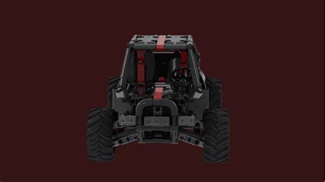 Lego Moc Black And Red Buggy By Cokoboko1 Rebrickable Build With Lego