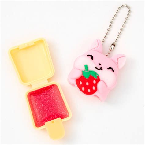 Pucker Pops® Hamster Lip Gloss Strawberry Claires